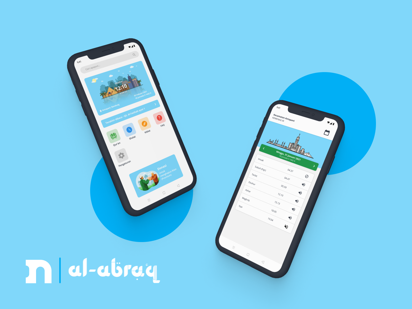 Al-Abraq - Muslim App by nitobit on Dribbble