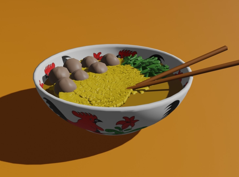 Mie Bakso by Warda Azzahra on Dribbble