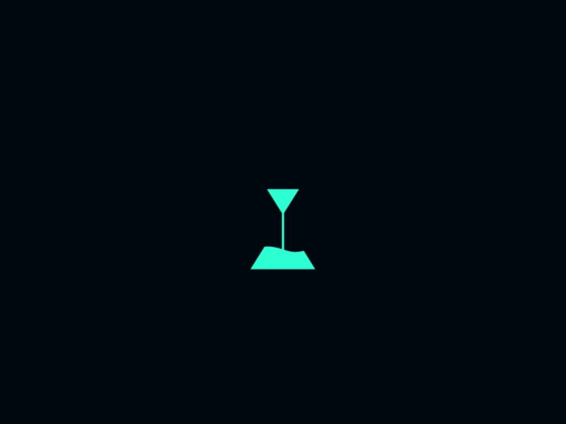 Fluid Hourglass Loading Animation by Sam Atmore (Kiwi Sam) on Dribbble