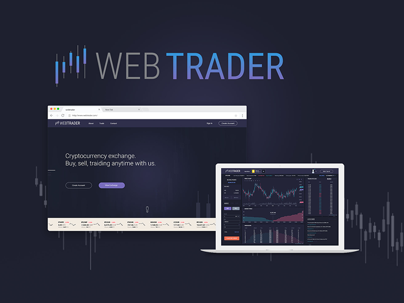 Webtrade Info by Isidora Milunovic on Dribbble
