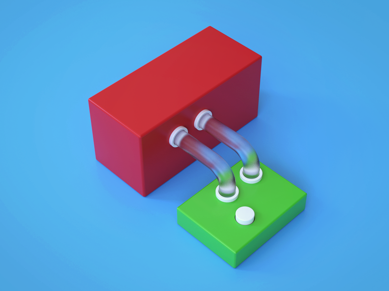 3D Test by Yannik on Dribbble