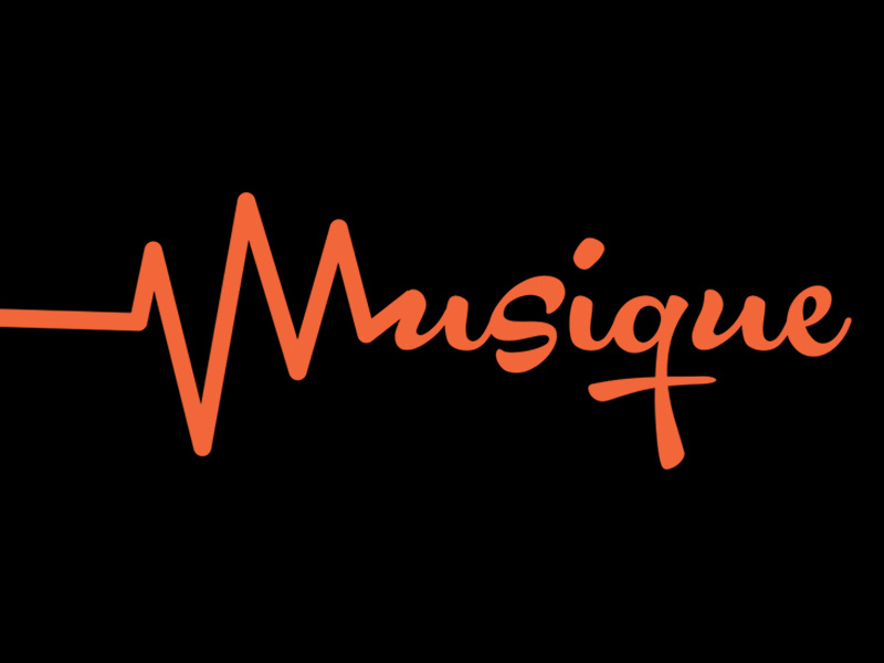 Musique Logo 1 by Mark Wilson on Dribbble