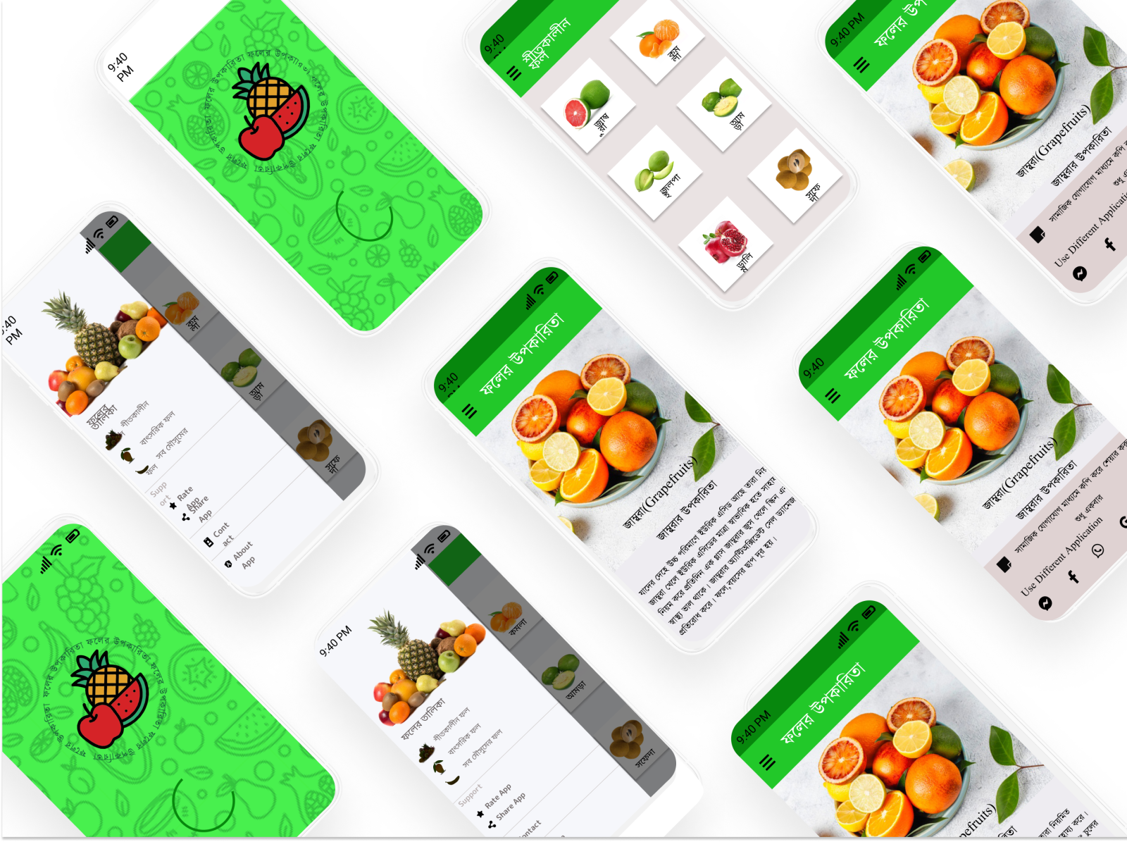 Android fruit app Design by MST NURY KHATUN on Dribbble