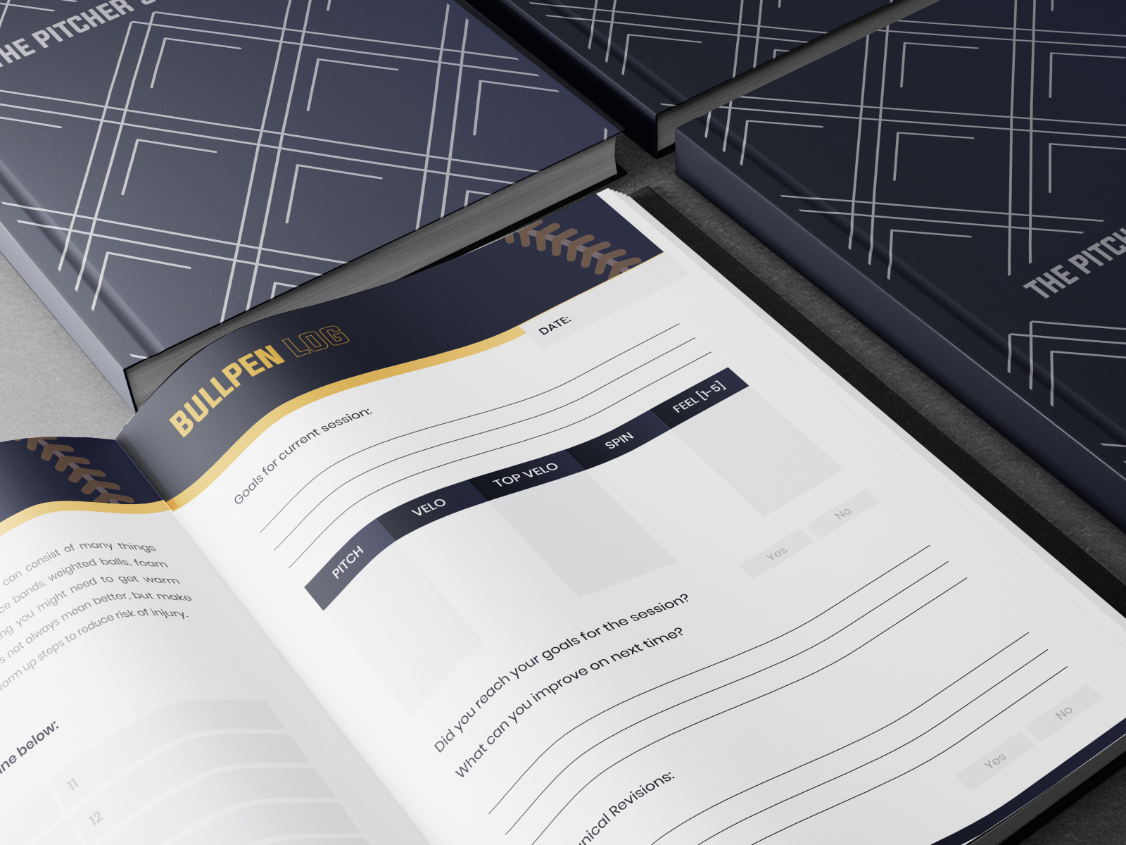 Baseball Journal Design by Vinayek on Dribbble