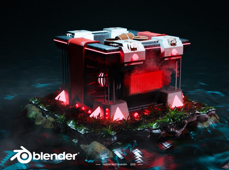 Strange, unknown and scary thing :) by Fardin Rastkhaneh on Dribbble