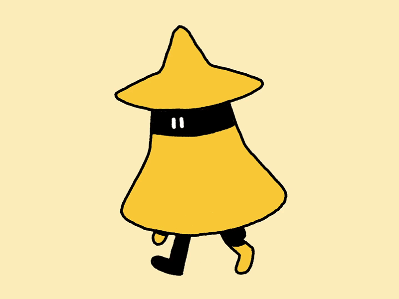 Yellow Wizard by Andrew Bell on Dribbble