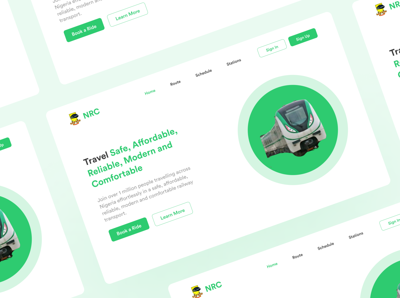Redesign Of NRC Hero Section by Gabriel Momoh on Dribbble