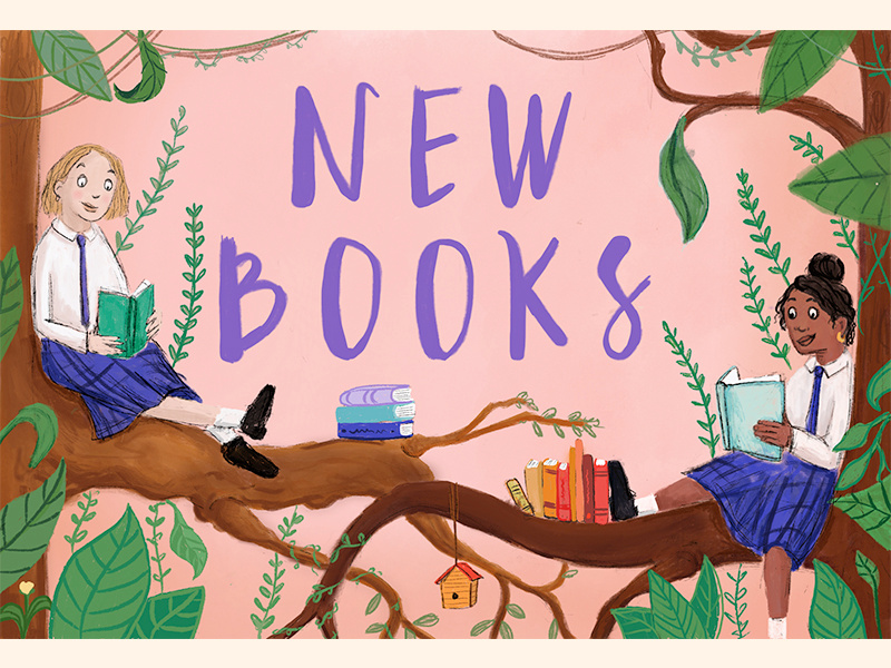New Books Alert! by Maddie Dai on Dribbble