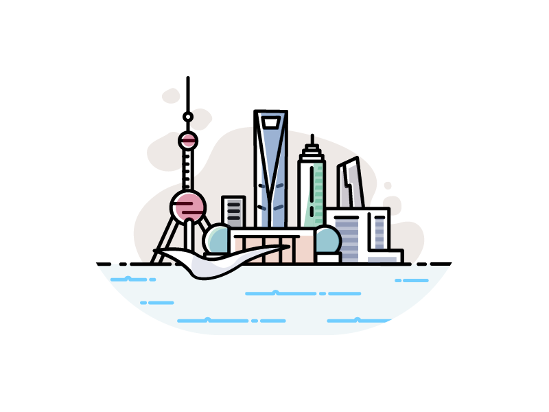 The Bund by JuliaZhu on Dribbble