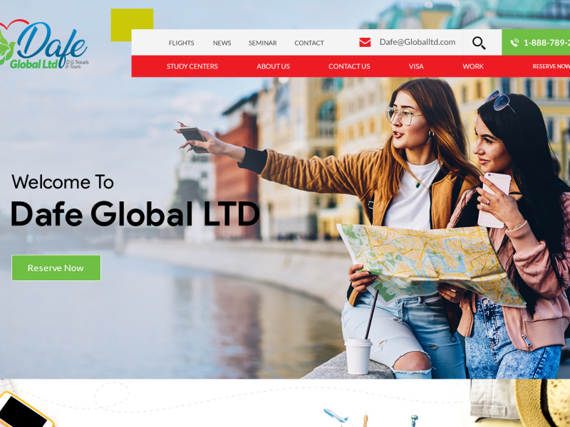 Dafe Global Ltd by Website Jeez on Dribbble