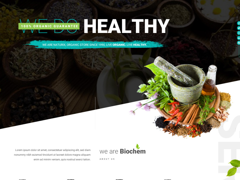 Biochem by Website Jeez on Dribbble