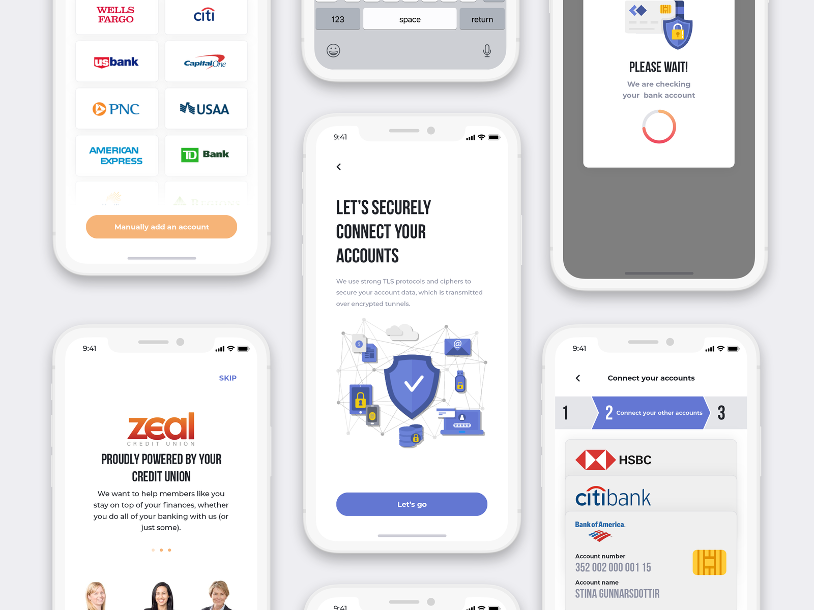 Credit union wallet app by Tung Chi Vo on Dribbble