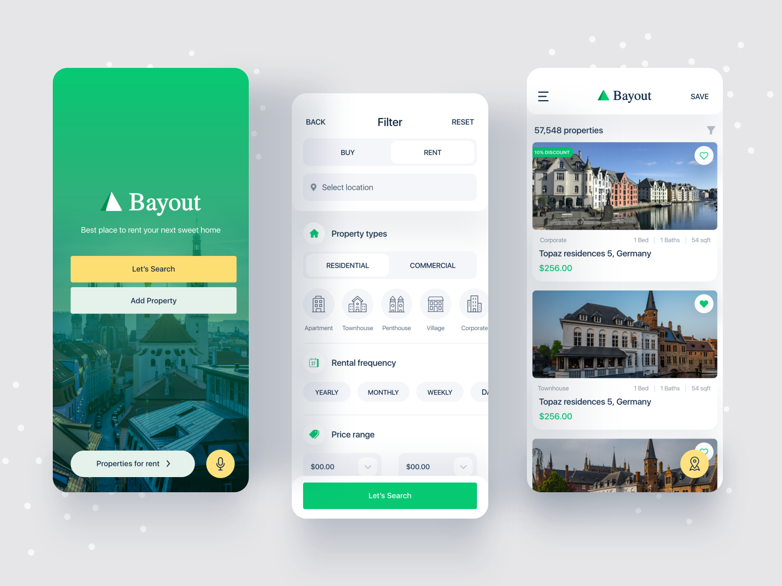 App for rent apartment by Subash Chandra on Dribbble