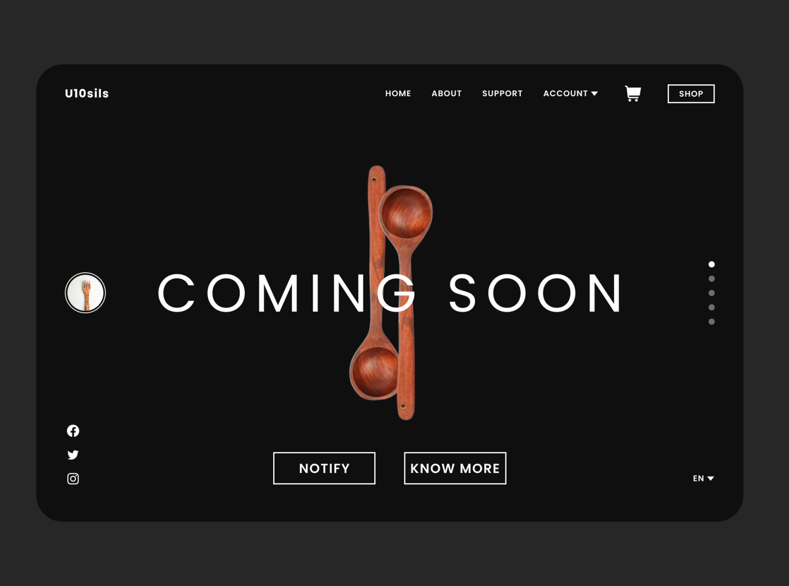 Daily UI Challenge 048: Coming Soon by Vanya Sharma on Dribbble