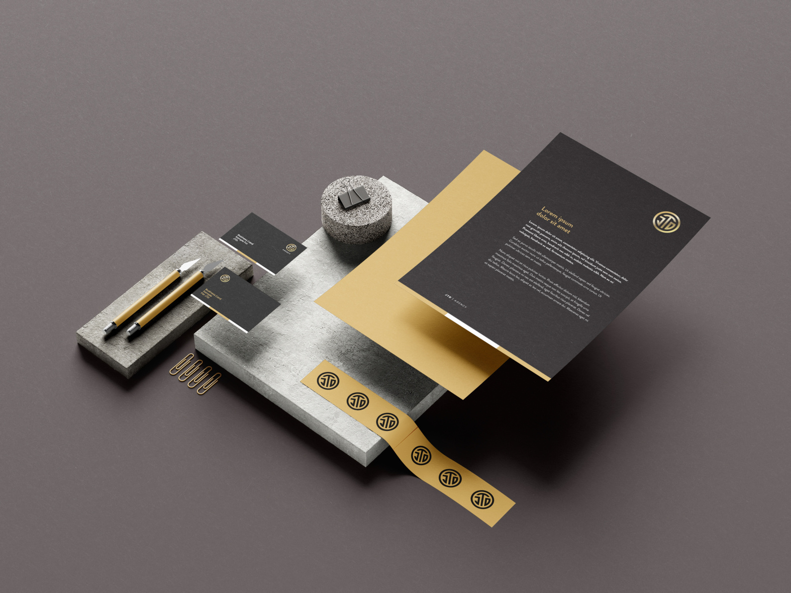 JTD Logo by Chaka Eddo on Dribbble