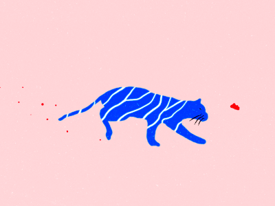 Loop Tiger by Claire Thimon on Dribbble