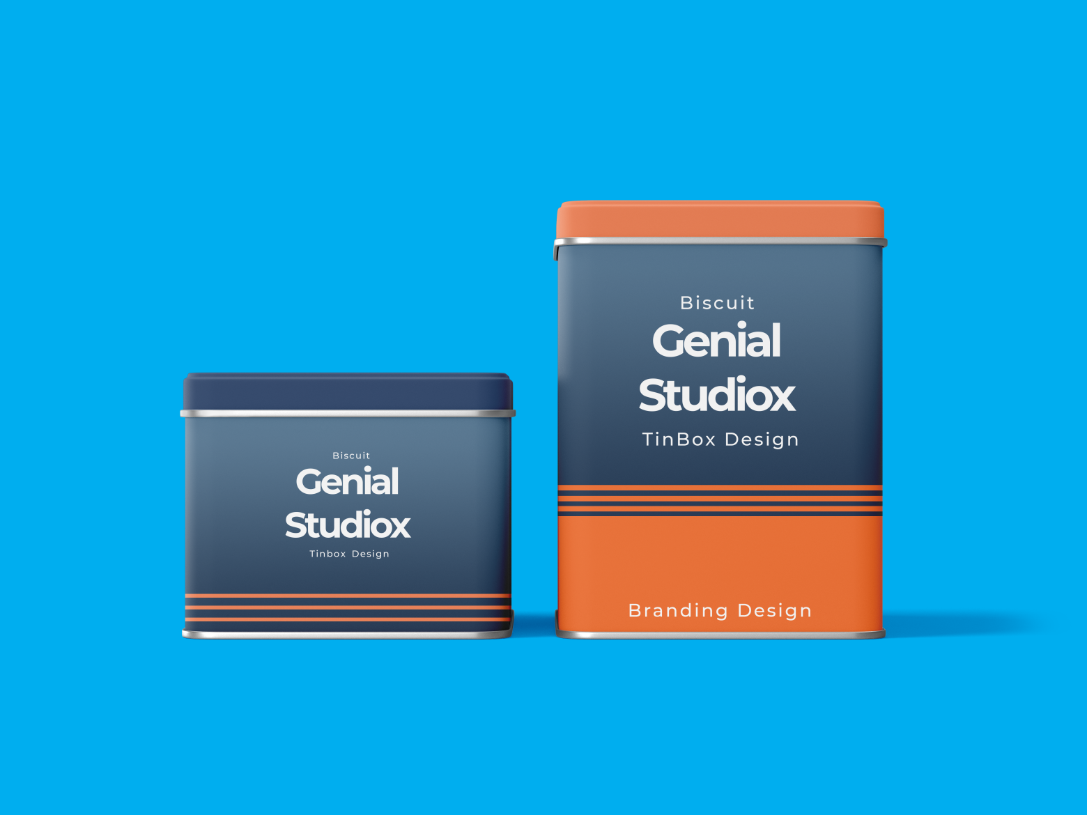 Tin box product design for branding by Genial Studiox on Dribbble