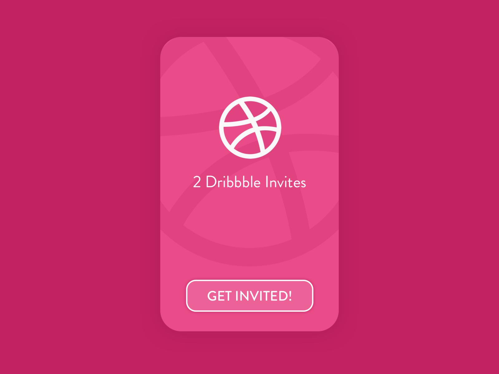 2 Dribbble Invites by Yosra Hekal on Dribbble
