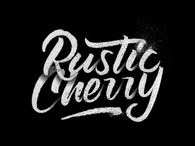 Rustic Cherry by MadeinAfrica on Dribbble