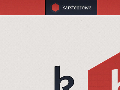 karsten.me web design by Karsten Rowe on Dribbble