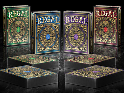 Regal Playing Cards by John Powell on Dribbble