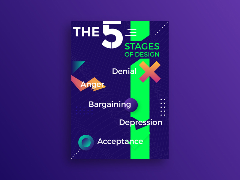 5 Stages by george ab on Dribbble