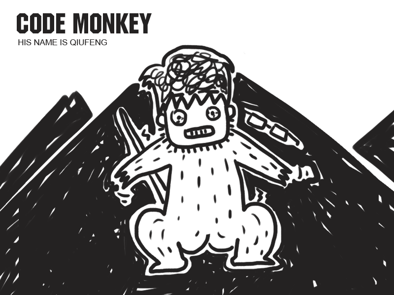 Code Monkey by FengQiu on Dribbble