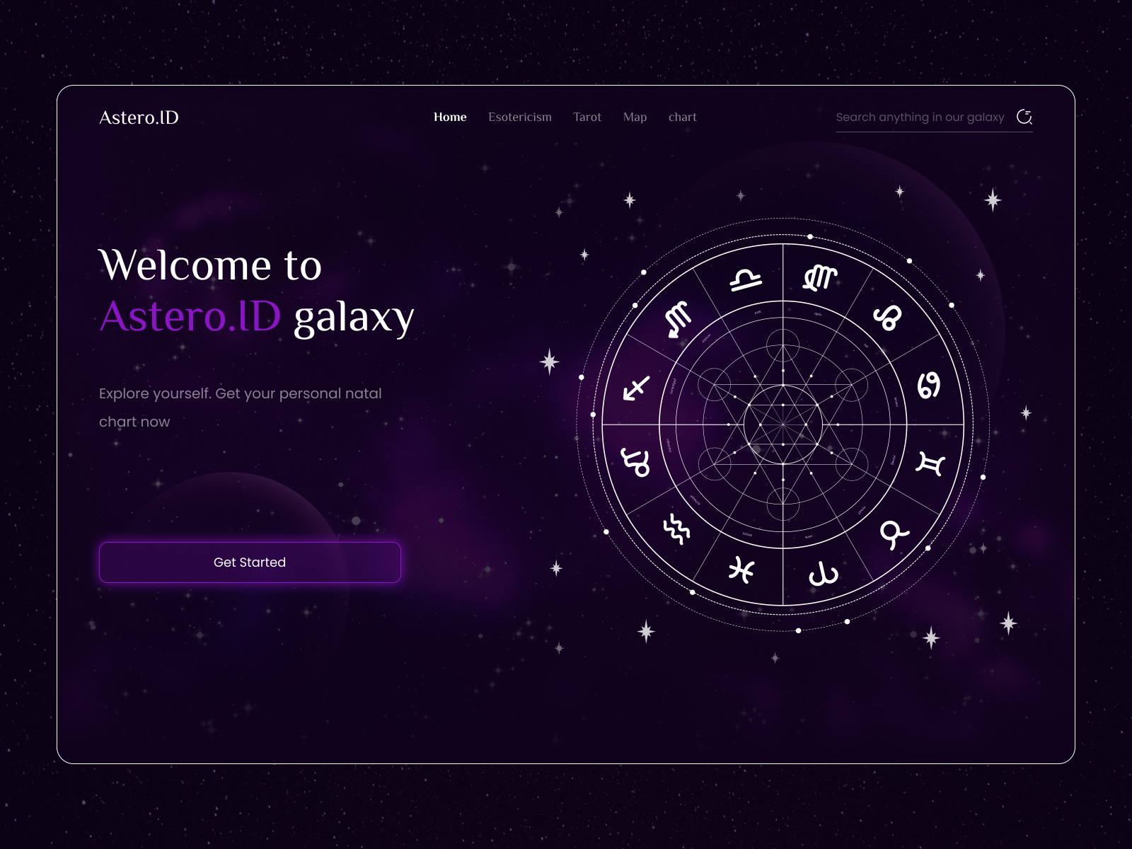 Astrology Website by Mako Metivishvili - UI/UX Designer on Dribbble