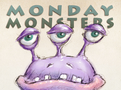 Monday Monsters by Glenn Paris Martin on Dribbble