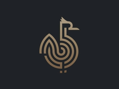 R + Chicken by Awoga Ranger on Dribbble