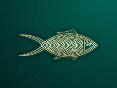 Mono Fish Logo by Awoga Ranger on Dribbble