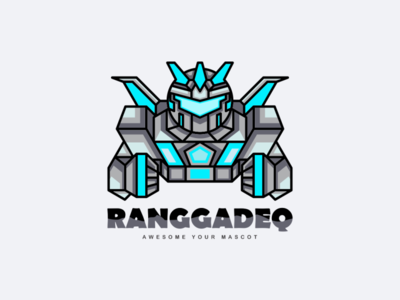 Robo Logo Mascot by Awoga Ranger on Dribbble