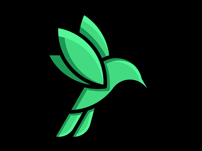 Green Birds Logo by Awoga Ranger on Dribbble