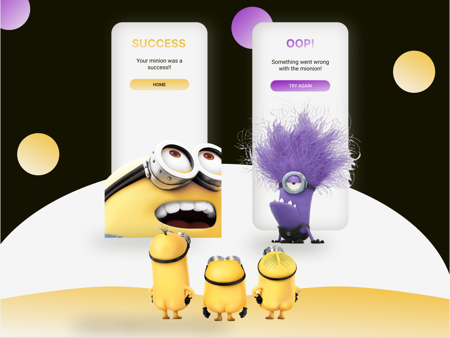 Error Flash UI by Ajay Jaiswal on Dribbble