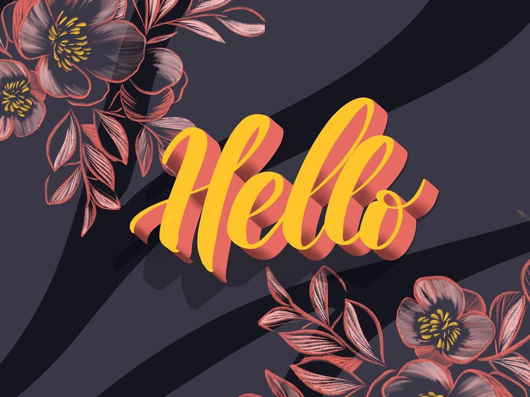 Hello by Tatiana on Dribbble