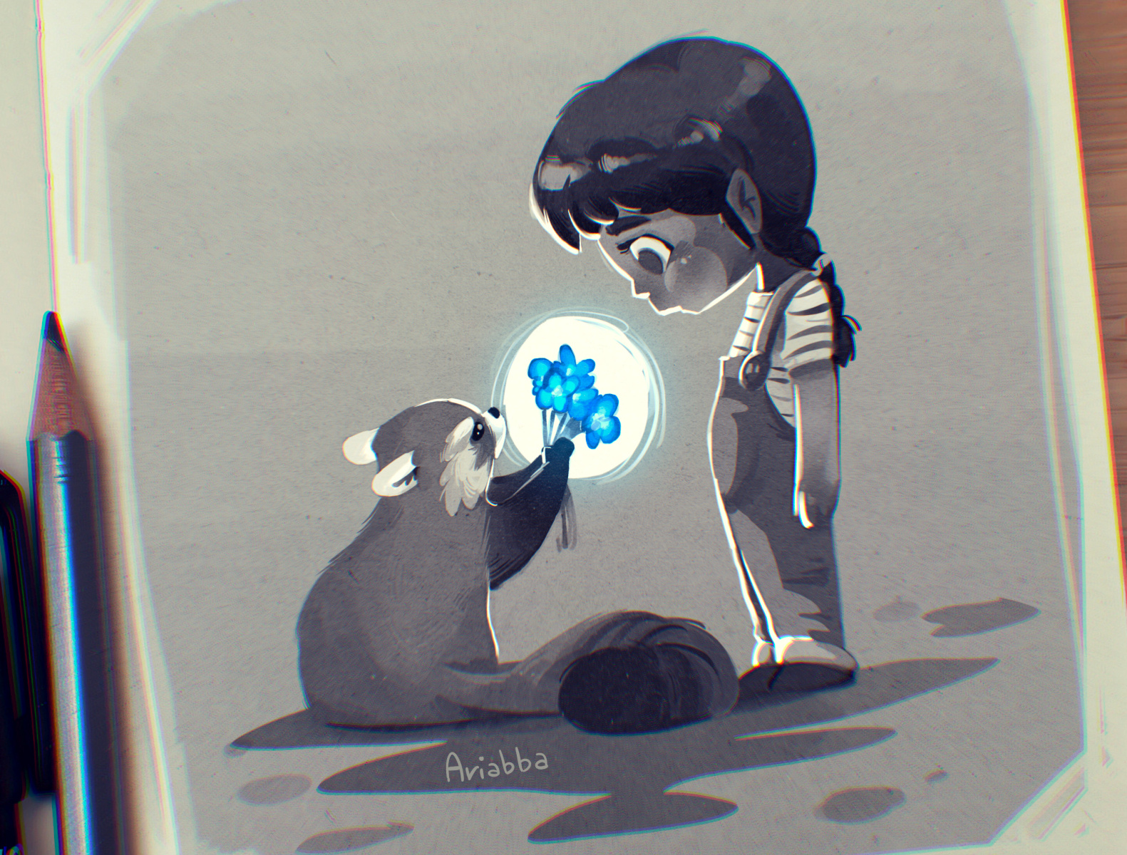 Forget me not by Arianna Belotti on Dribbble