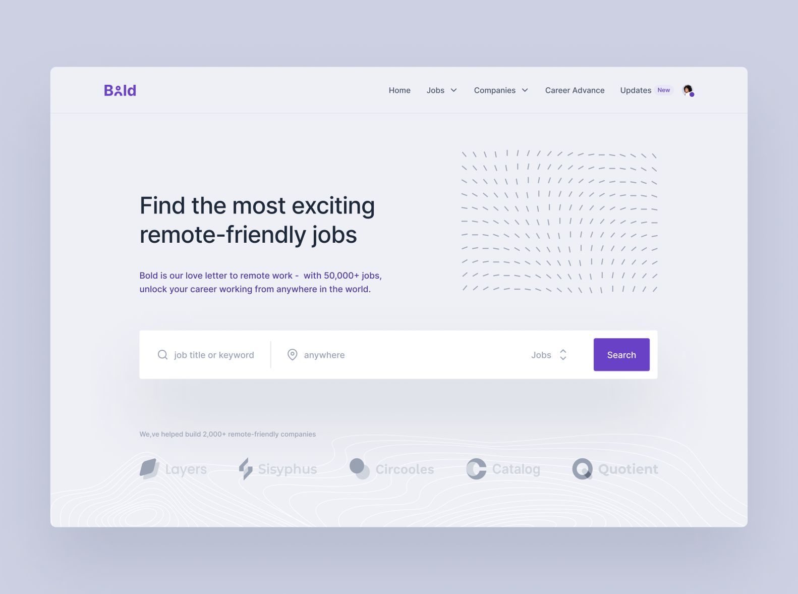 Bold.app - hero heading section by Aldy Muhamad Radhya on Dribbble