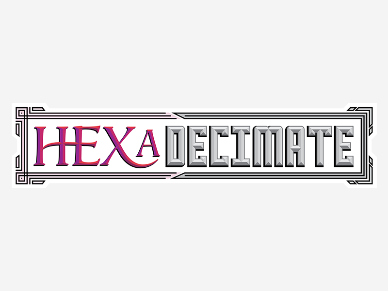 HEXaDecimate Logo by Cécile Lebleu on Dribbble