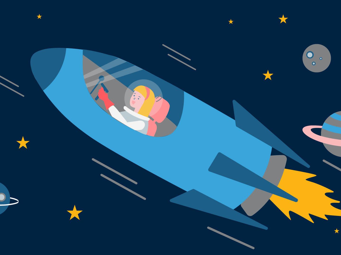 30" Animation final scene illustration by Madalina Pavel on Dribbble