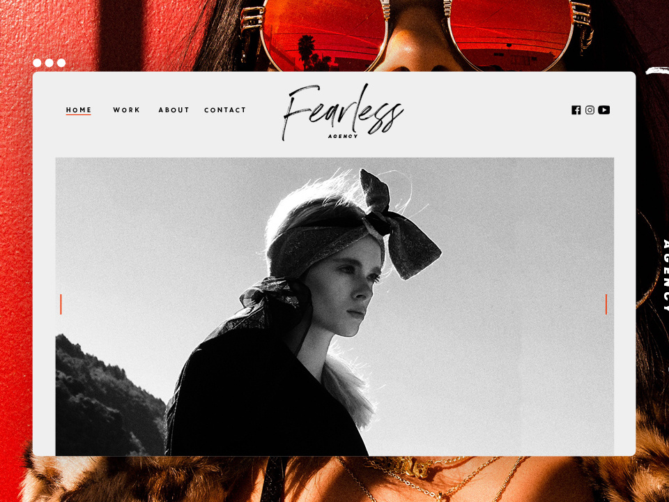 Fearless Web&Logo by Michael Mervinetsky on Dribbble