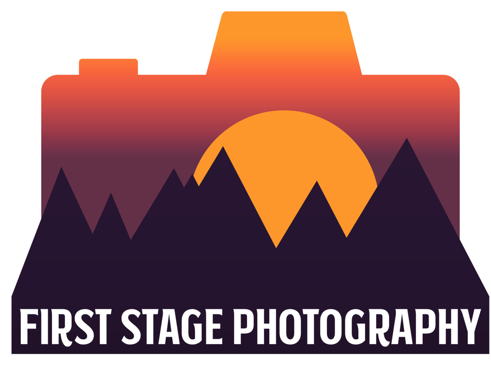 First Stage Photography Logo by Linda Ahlskog on Dribbble