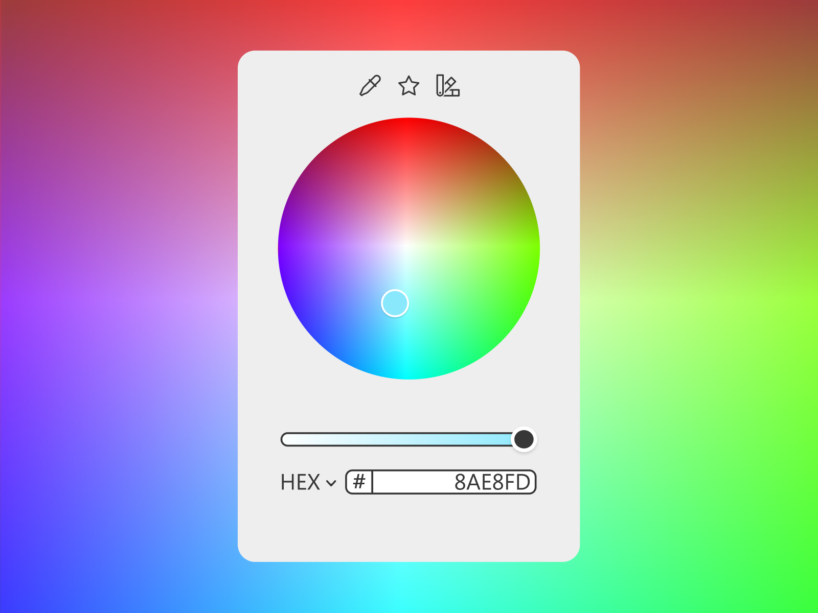 Daily UI 60/100 - Color Picker by NONO.artlover on Dribbble