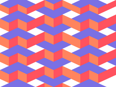 Isometric Pattern by DESIGN+MOTION – João Ruivo on Dribbble
