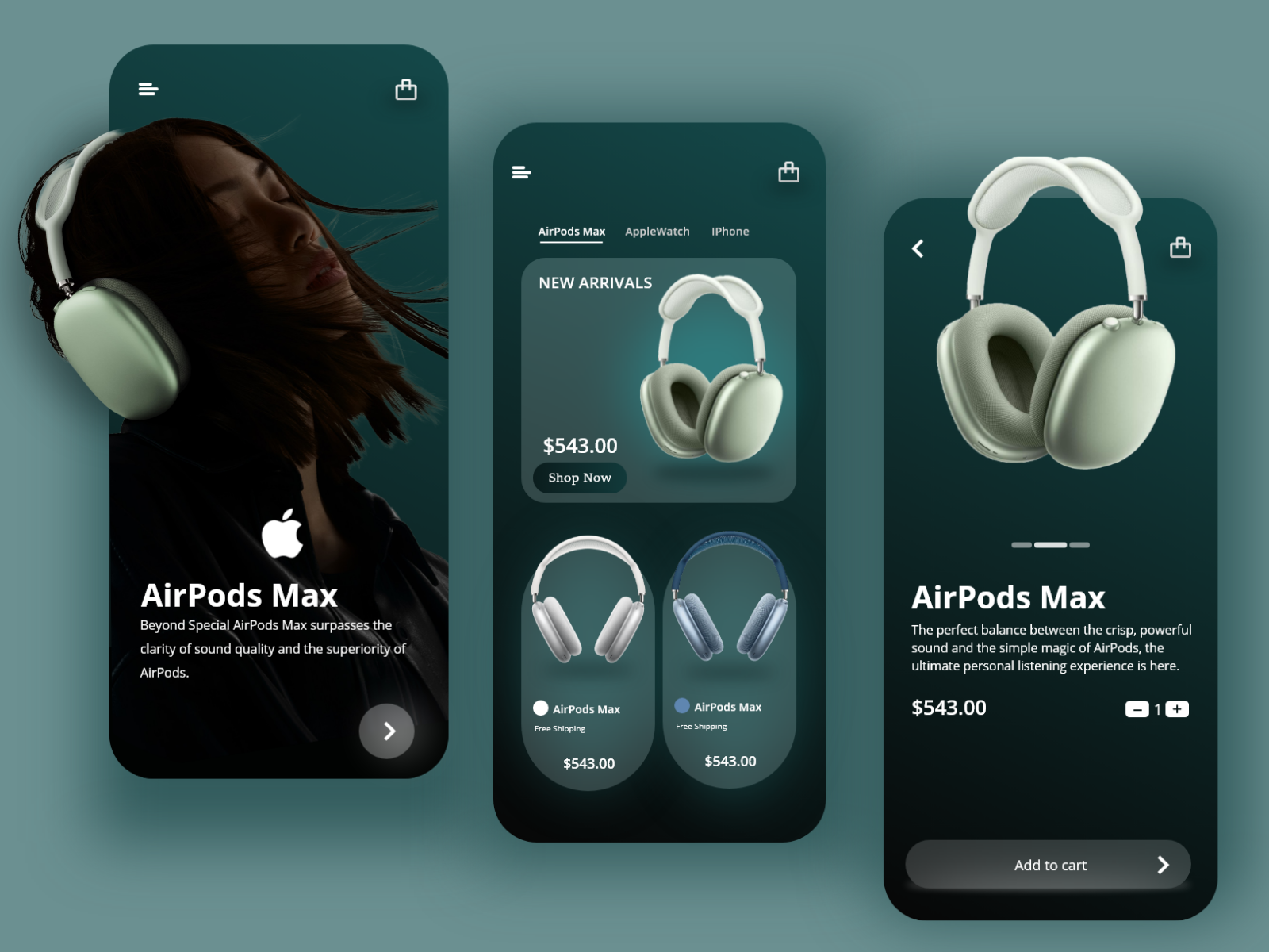 Apple Mobile Design by Ploiiiket on Dribbble
