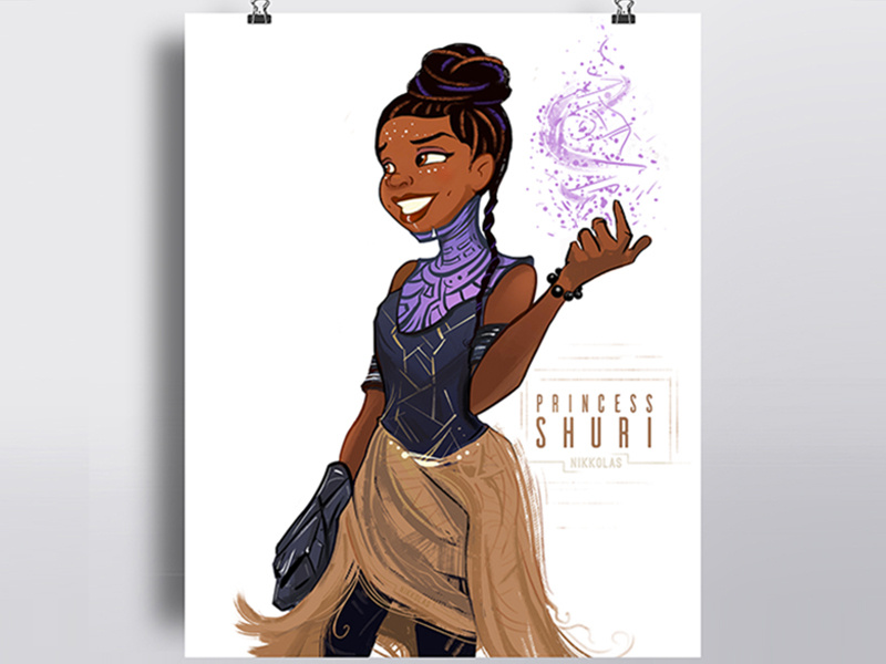 Princess Shuri =D by Nikkolas Smith on Dribbble