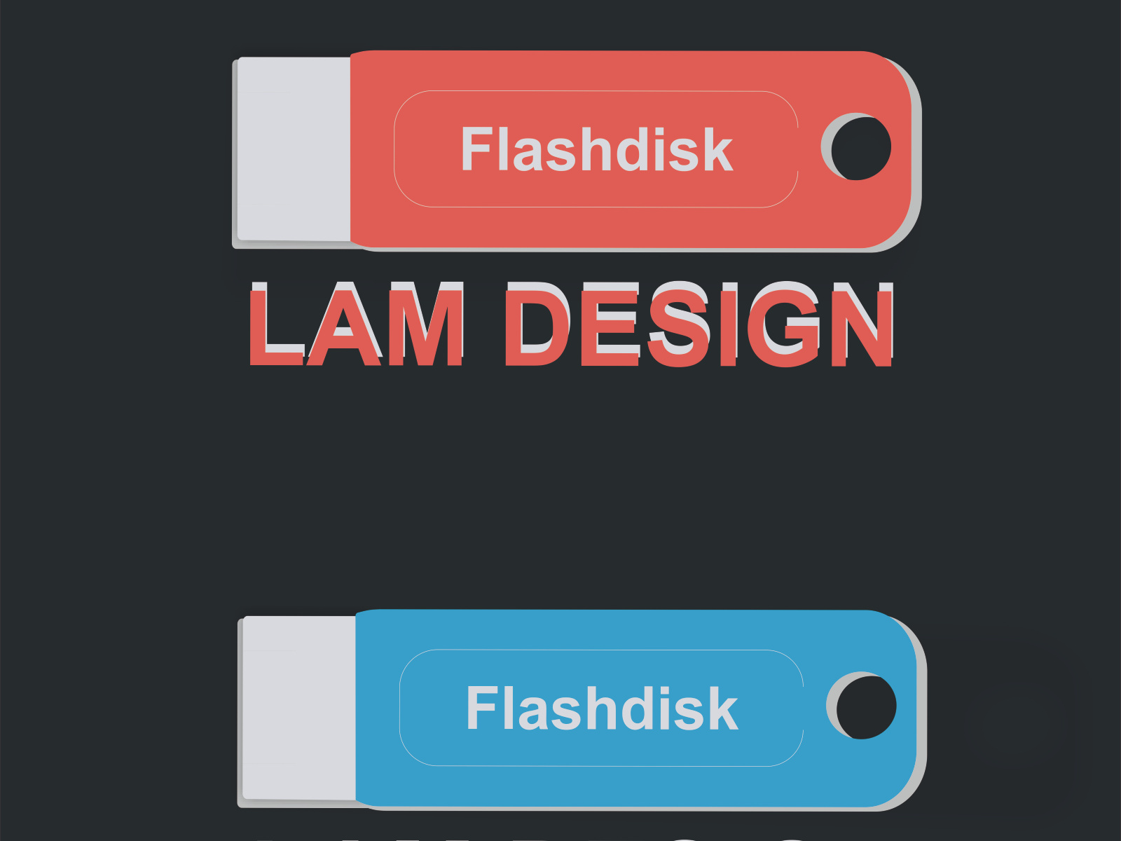 flashdisk vector by Lam Desain on Dribbble