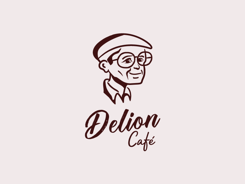 Delion Café - Logo Aproved by Amanda Galeano on Dribbble