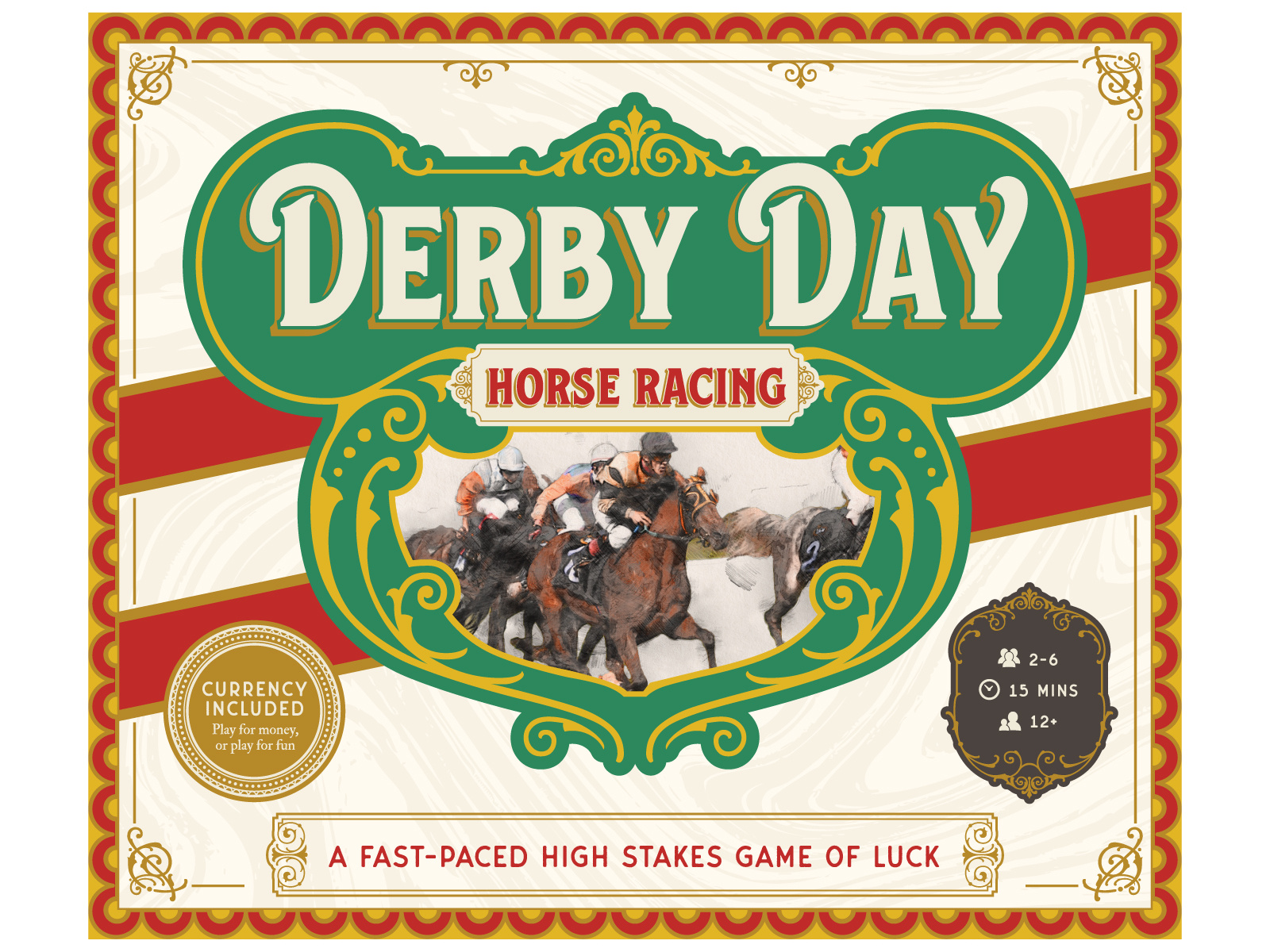 Derby Day Cigar Box by Lauren Edison on Dribbble