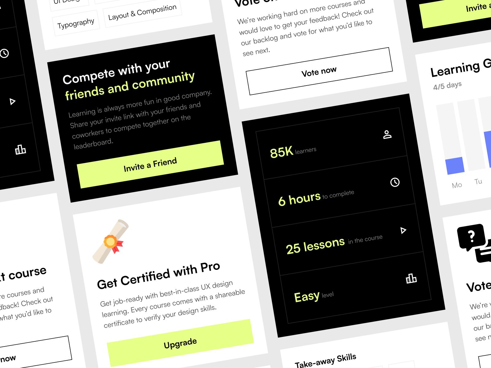 LearnUX - UI Components by Nguyen Huy on Dribbble