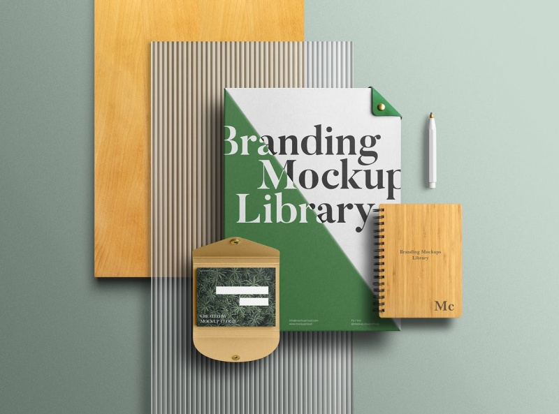 Branding Mockups Library by Richarde Leei on Dribbble